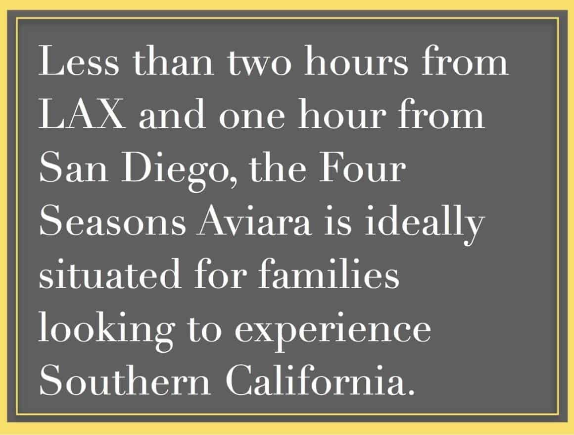Four Seasons Aviara, North San Diego