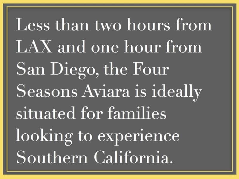 Four Seasons Aviara, North San Diego